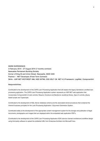 My Resume PDF