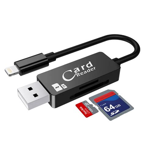 In USB OTG Card Reader Universal Micro USB OTG TF SD Card Reader Phone Extension Headers
