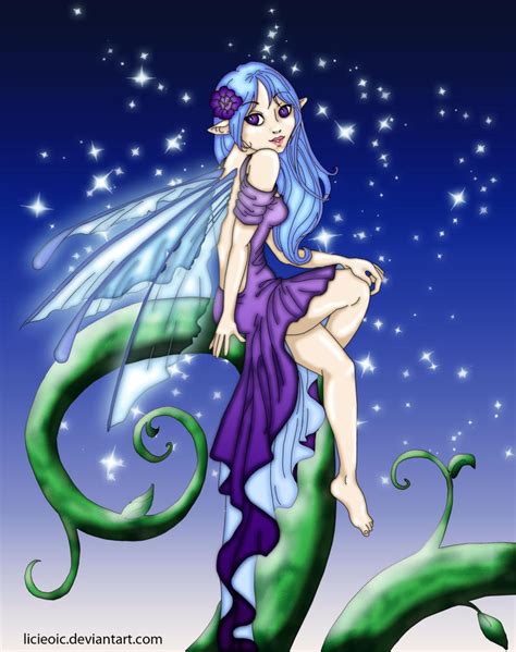 Pretty Fairy Color By Licieoic On Deviantart