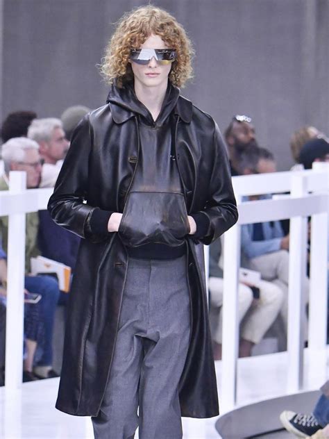 Kane Parker Back From Prada Runway Show At Milan Fashion Week The