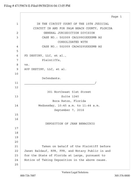 Deposition Transcript Pdf Fill Out And Sign Online Dochub