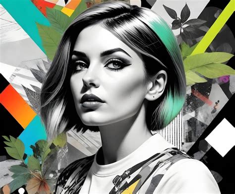 Premium Photo Female Graphic Concept