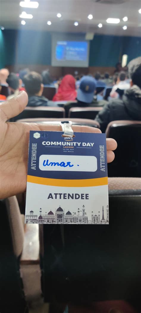 Umar Javed On Linkedin Awscommunity Awscommunitydaylahore