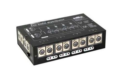 Microh 4 Ch Dmx Splitter Quest Audio Visual