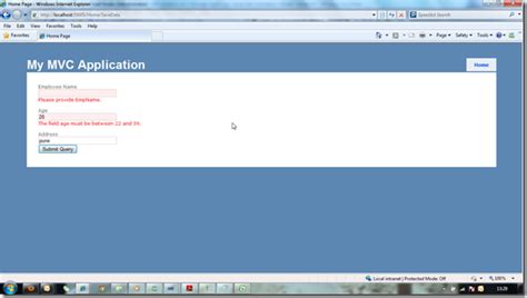 Aspnet Mvc 10 Client Side And Server Side Validation For A Strongly Typed View Using Data