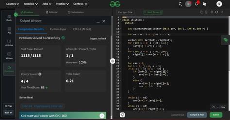 Sakshi Shrivastava On Linkedin Geekstreak2024 Gfg160 160daysofcode Dsa Codingjourney