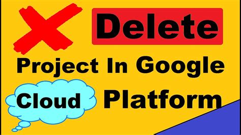 Google Cloud Platform Delete Project Hutomo