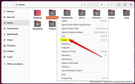 How To Copy Cut Or Move Files And Folders On Ubuntu Linux Geek Rewind