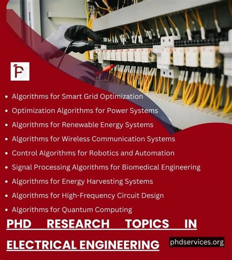 Phd Research Ideas In Electrical Engineering