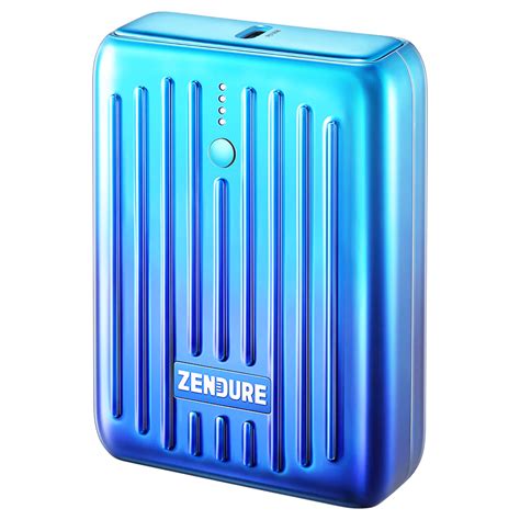 Zendure Supermini 10000mah 20w Pd Power Bank Blue