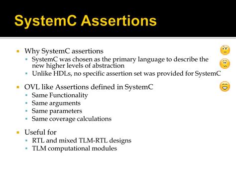 ppt assertion based verification in tlm powerpoint presentation free