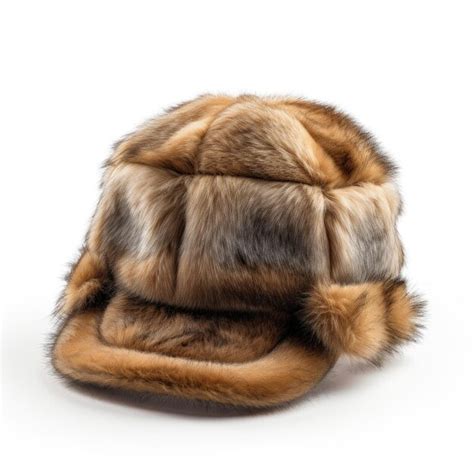 Premium Ai Image Wool Trapper Hat Isolated On White Background