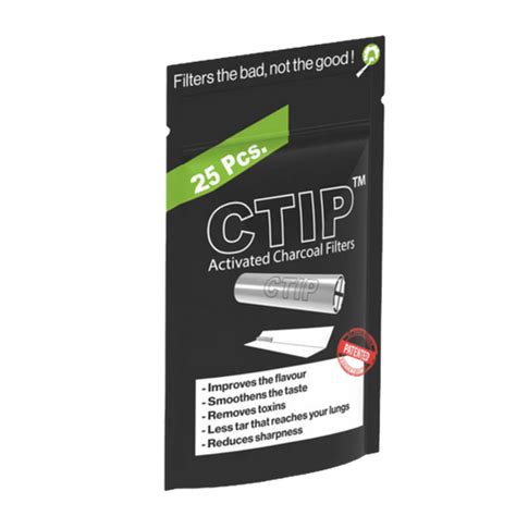 Ctip Activated Carbon 25 Tips
