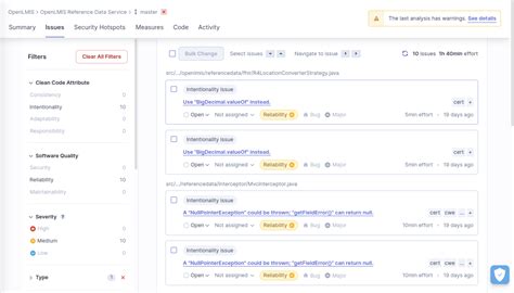 Code Quality In Openlmis Sonarcloud And Github Actions
