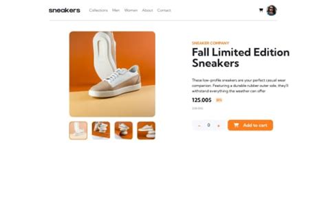 frontend mentor ecommerce product page built with react js coding challenge solution