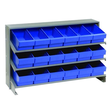 Quantum Storage Systems B382172 Qprha 601 Bench Rack With 18 Blue Euro