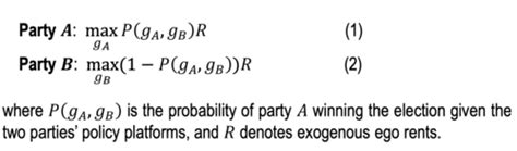Median Voter Theorem Flashcards Quizlet