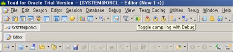 Toad for Oracle DBMS DEBUG 사용 조건 토드 활용 TIP 토드 커뮤니티 Toad Community