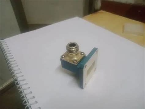Brass Wr90 Coaxial To Waveguide Adapter N F At ₹ 5800 Number In Modinagar Id 22628597512