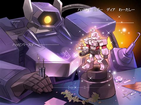 Megatron And Shockwave Transformers And 1 More Drawn By Sound Bluesky