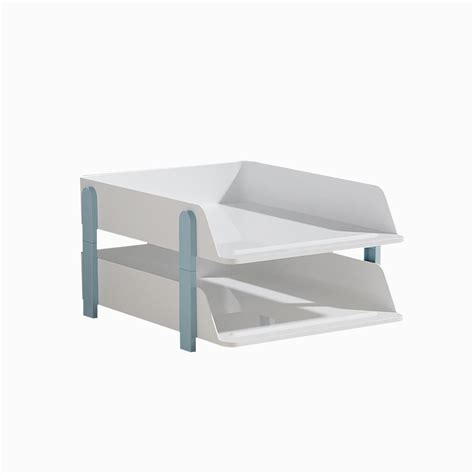 Desktop File Storage Rack Second Layer Data Sorting And Storage Rack Suitable For Home Offices