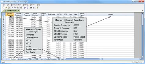 FT 847 Radio Programming Software
