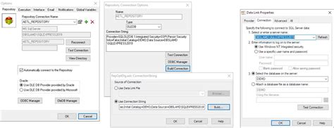 Etl Wiki Configuring Sql Server Repository