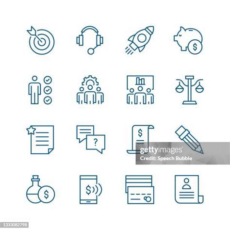 Business Editable Stroke Line Icons High Res Vector Graphic Getty Images