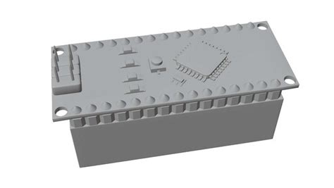 Arduino Nano Model TurboSquid