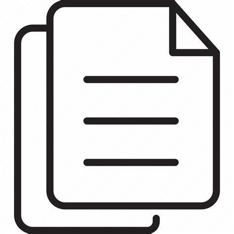 Copy Document Duplicate File Duplicate File Icon Download On Iconfinder
