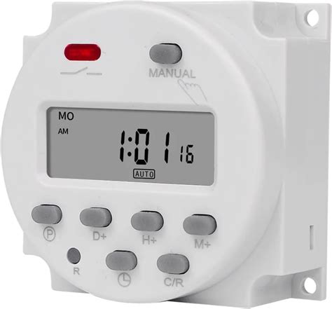 220v 110v 24v 12v Cn101a Digital Lcd Power Timer Programmable Time Switch Relay 16a