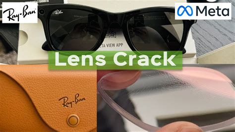 Ray Ban Meta Glasses Replacement Large Size Prescription Lenses And Cracked Lenses Youtube