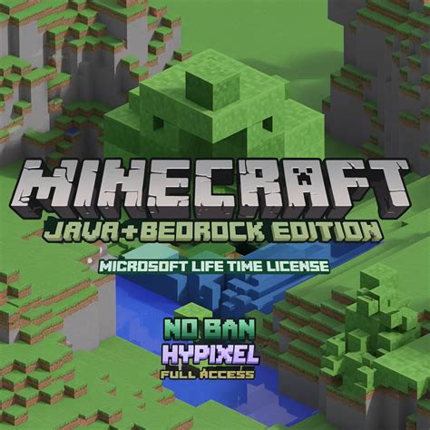 Buy 🌠mc ⸱🎮microsoft License ⸱🍂premium Java And Bedrock Version ⸱💎hypixel Clean ⸱🔩fully Editable