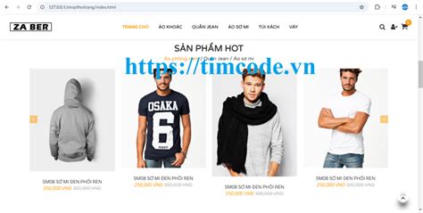 Template Website Thời Trang Html Css Js Bootstrap Responsive