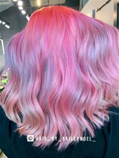 Bubble Gum Pink Long Hair Styles Bubblegum Pink Hair Styles