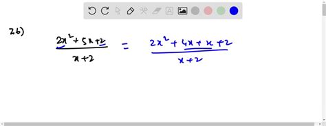 SOLVED Match The Polynomial Division Problem With The Correct Answer A X B X