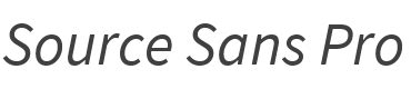 Source Sans Pro Font By Adobe Free Download Fontsc