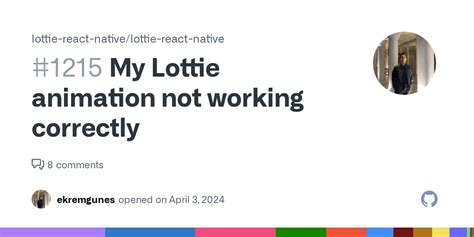 My Lottie Animation Not Working Correctly Issue 1215 Lottie React