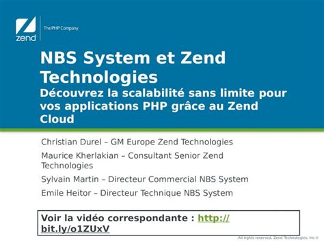 Pptx D Couvrez La Scalabilit Sans Limite Pour Vos Applications Php