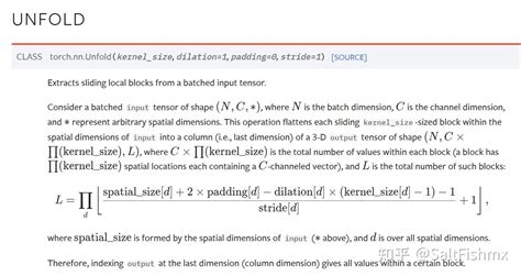 tensor unfold转torch nn unfold 知乎