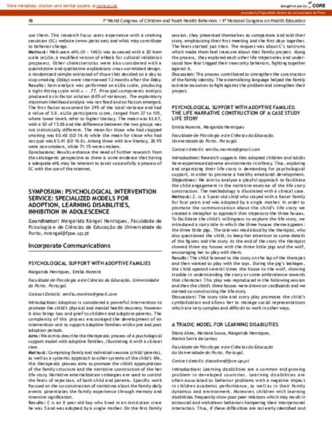Pdf A Triadic Model For Learning Disabilities