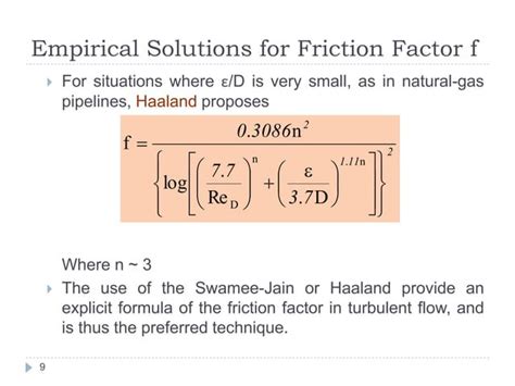 Friction Factor PPTX