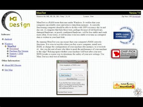 MEMTEST RunMemTestPro YouTube