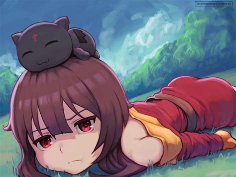 7895 Best Rmegumin Images On Pholder Megumin In A Red Outfit By とらや