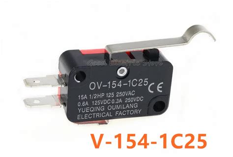 Dc V 154 1c25 Simulated Roller Snap Action Omron Micro Safety Limit