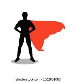 Superhero Pose Silhouette