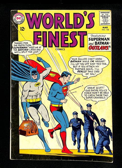 Worlds Finest Comics 148 Full Runs And Sets Dc Comics Superman