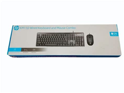 Hp Km150 Wired Keyboard Mouse Combo At ₹ 600 Piece Keyboard And Mouse