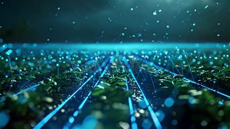 An Automated Irrigation System Uses G Connectivity To Adjust Watering Patterns Based On Soil