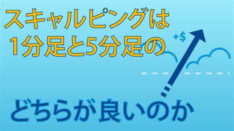 スキャルピングは1分足と5分足のどちらが良いのか Fx初心者 Fx Youtube